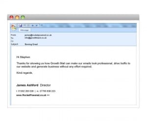 Creating Email Signatures That Work